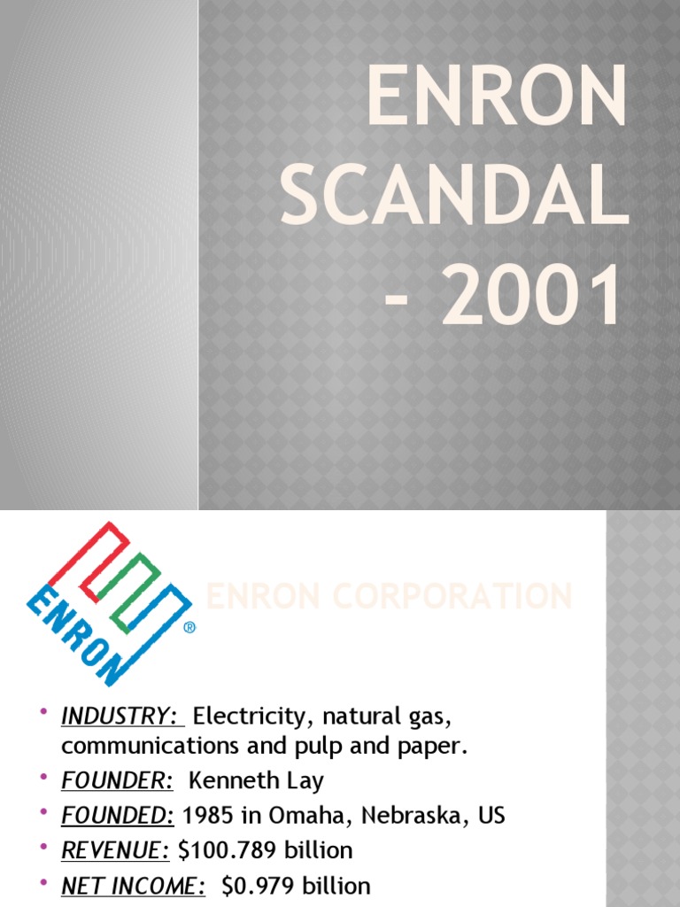 Enron Scandal - 2001 | PDF | Enron | Companies