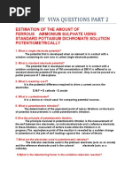 Potentimetric Estimation of FAS | PDF | Titration | Chemistry