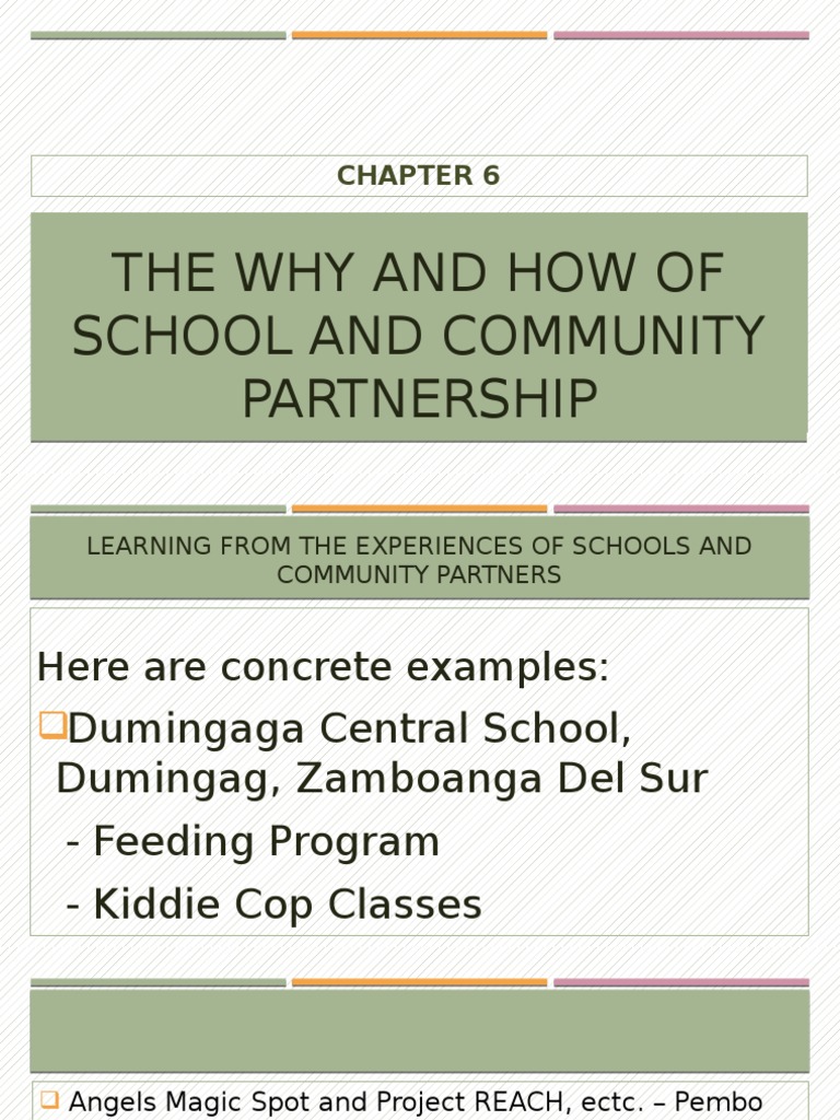The Why and How of School and Community | PDF