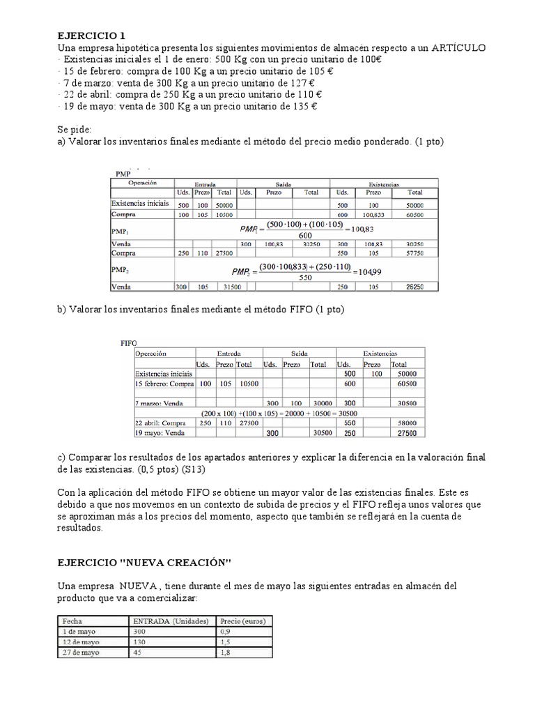 PMP y Fifo | PDF | Economias | Business