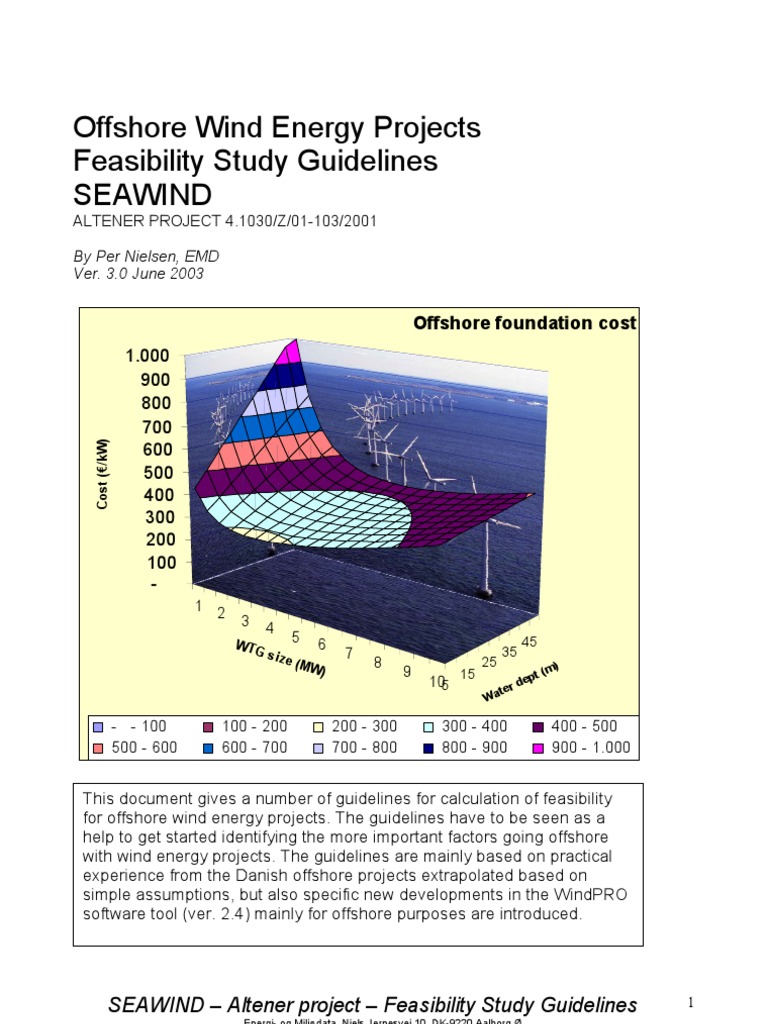 Feasibility Study Guidelines | PDF | Offshore Wind Power | Wind Power