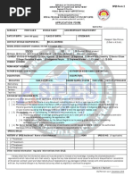 Application Information CSD-ODI FORM 1 (Revised 2019) | PDF | Privacy ...