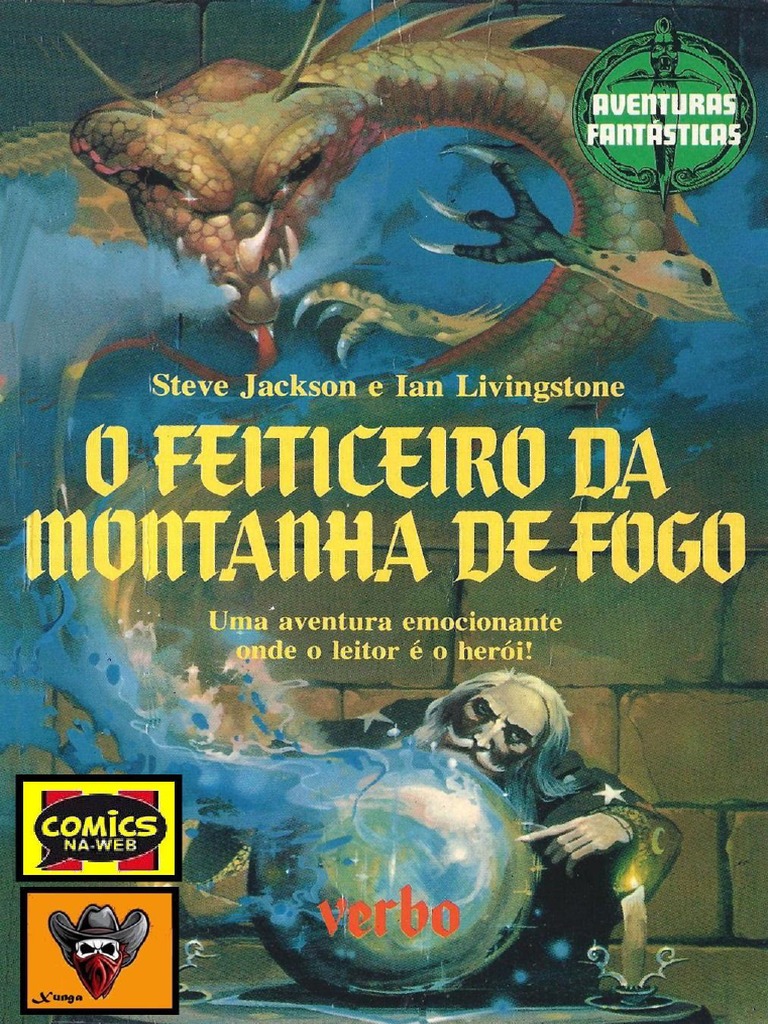 O Feiticeiro Da Montanha de Fogo PDF | PDF