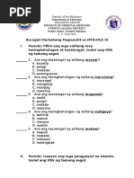 Filipino 5 - Sanhi at Bunga Worksheet | PDF