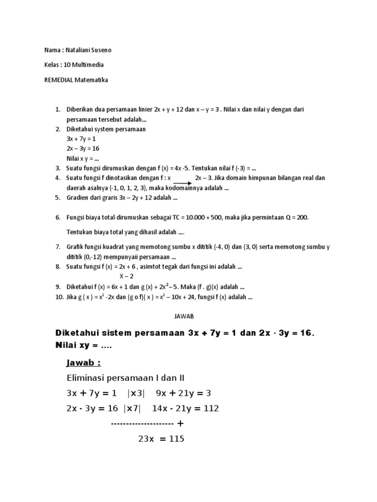 MTK Remedialllllllll | PDF