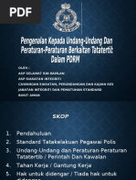 Intergriti PDRM | PDF