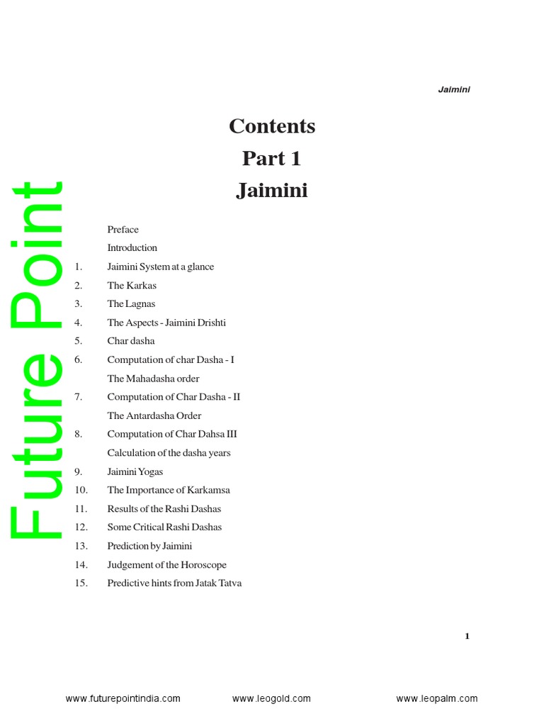 Jaimini System AIFAS PDF | PDF | Planets In Astrology | Hindu Astrology