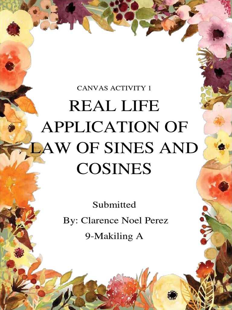 Solving Real-World Geometry Problems Using the Law of Sines and Cosines ...