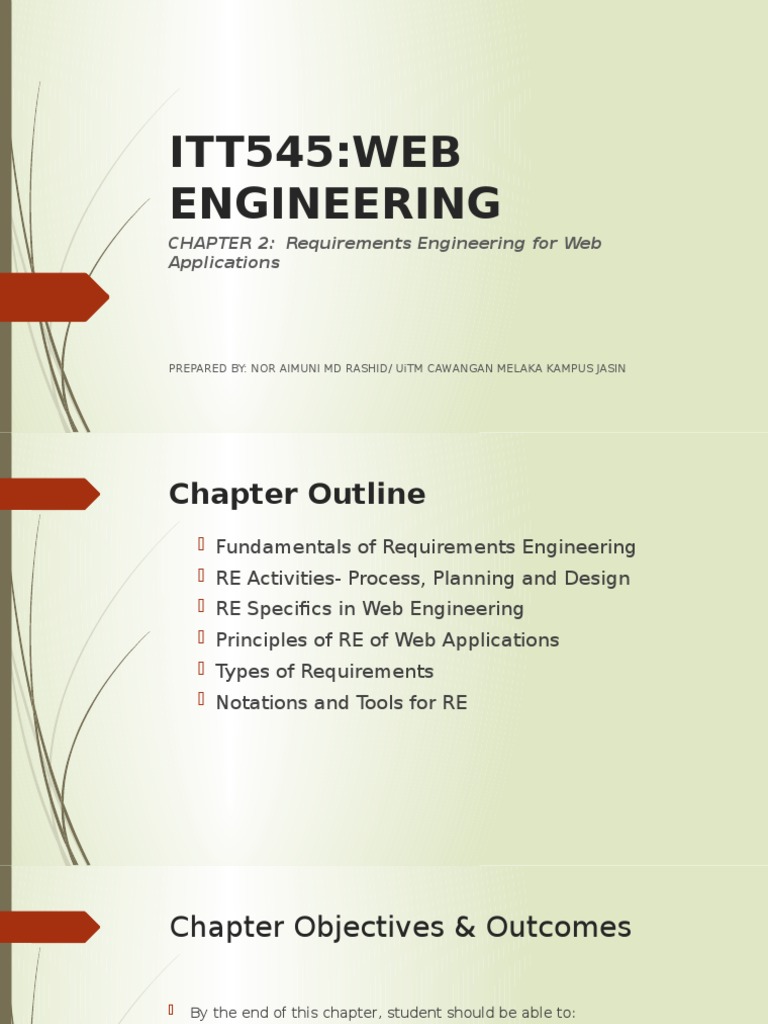 Requirements Engineering Fundamentals and Principles for Developing Effective Web Applications ...