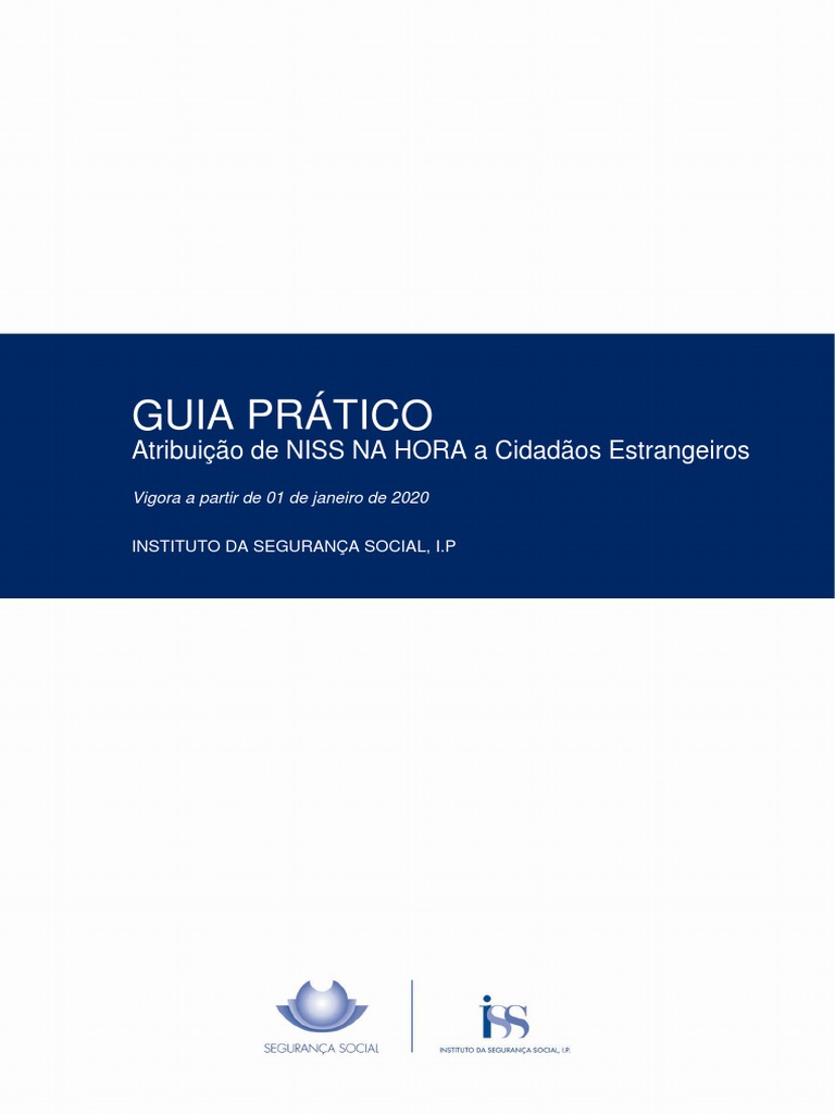 Atribuição de NISS a Estrangeiros | PDF | Cidadania | Legislação