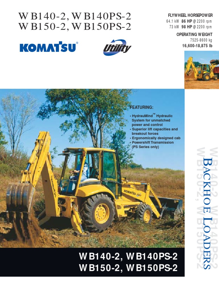 WB140 2N PDF | PDF | Automatic Transmission | Loader (Equipment)