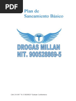 Manual Plan de Saneamiento Basico Dimf 2024 | PDF | Alimentos | Saneamiento