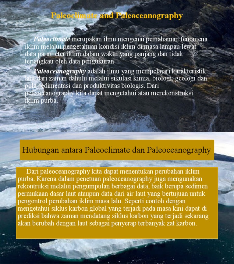 Paleoclimate and Paleoceanography | PDF
