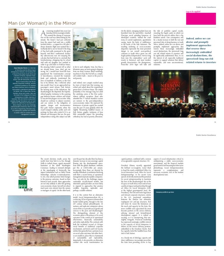 Thought Leadership - Kojo Parris | PDF | Entrepreneurship | Economies