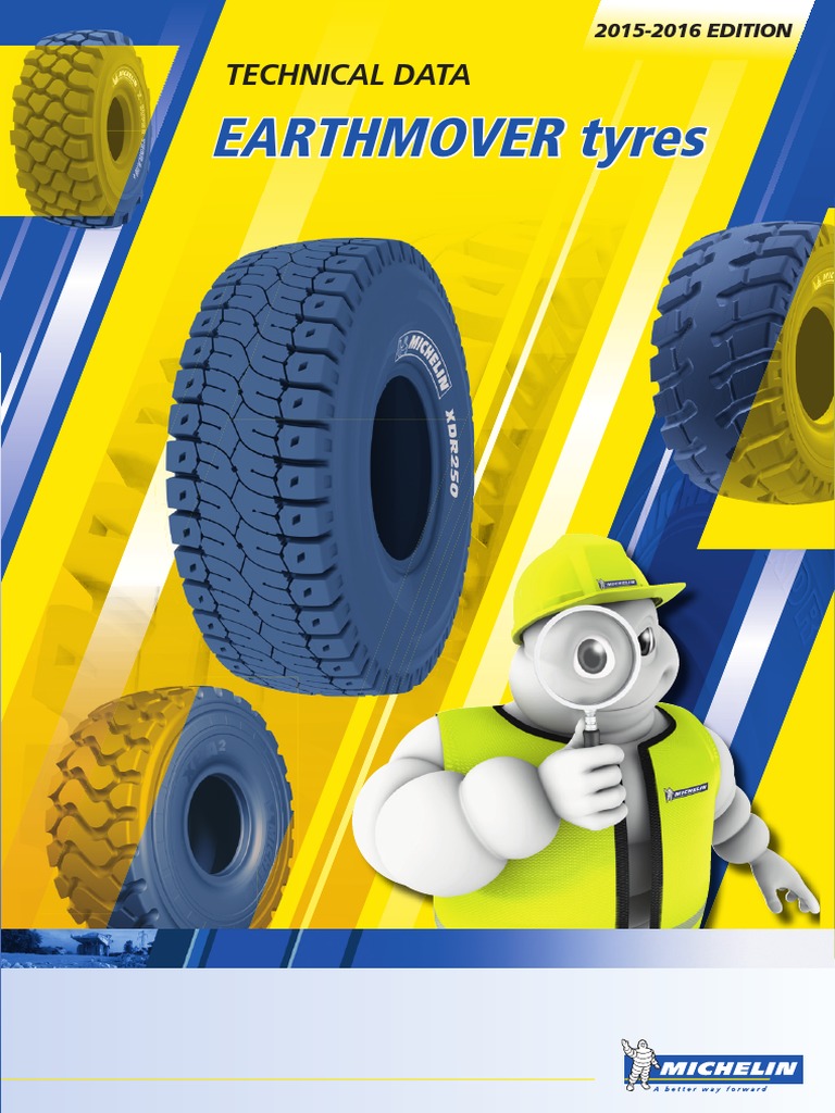 Michelin 2015-2016-Technical-Data-Book PDF | PDF | Heavy Equipment | Tire
