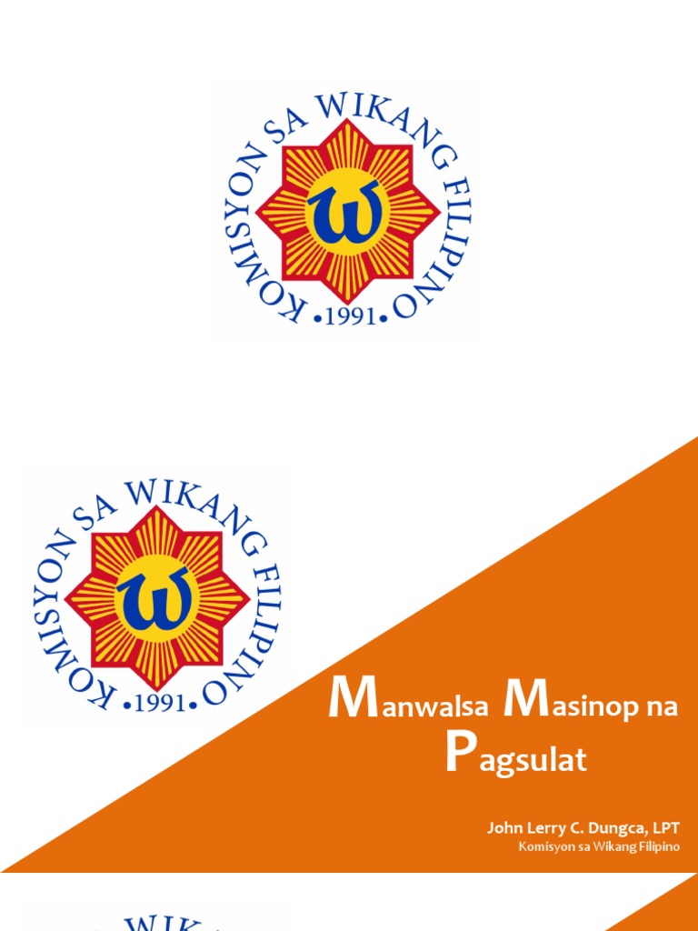 Manwal Sa Masinop Na Pagsulat-Ilocos | PDF