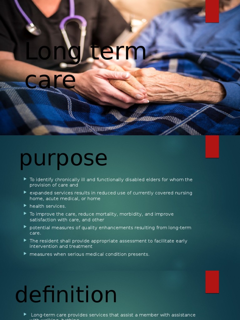 Long Term Care Presentation | Download Free PDF | Malnutrition | Health ...