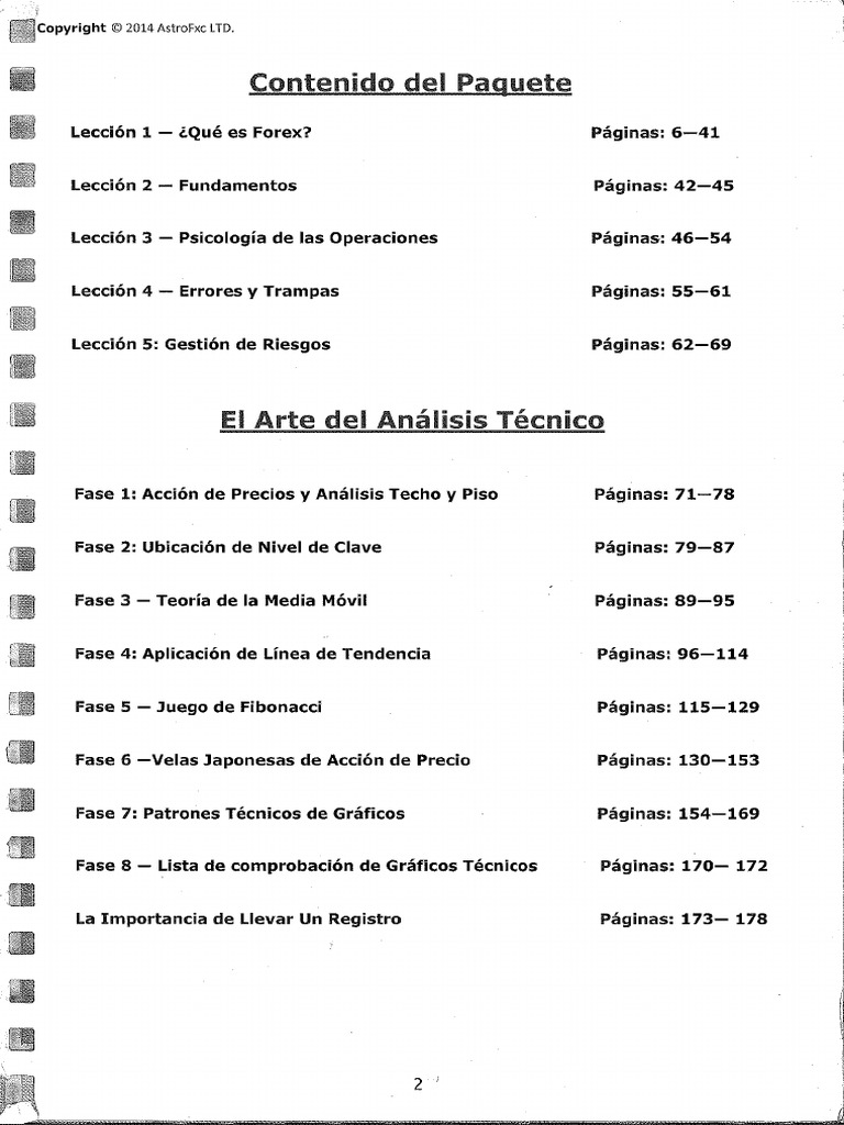 El Arte Del Análisis Técnico AstroFx Book II PDF | PDF