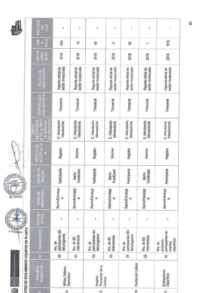 2020 RD 001-2020-IN-VSP-DGSC Matriz Del Plan de Monitoreo de La EMBS ...