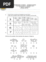 Kindergarten 3 English Test (April) | PDF