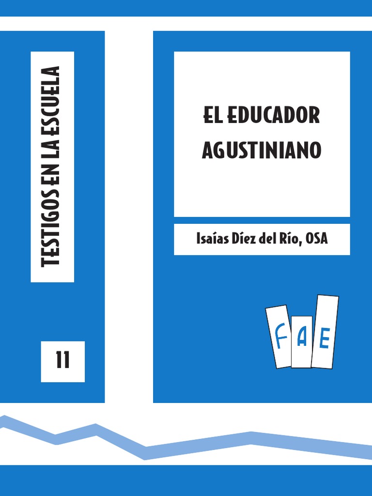1 El Educador Agustiniano Pdf Agustín De Hipopótamo Verdad