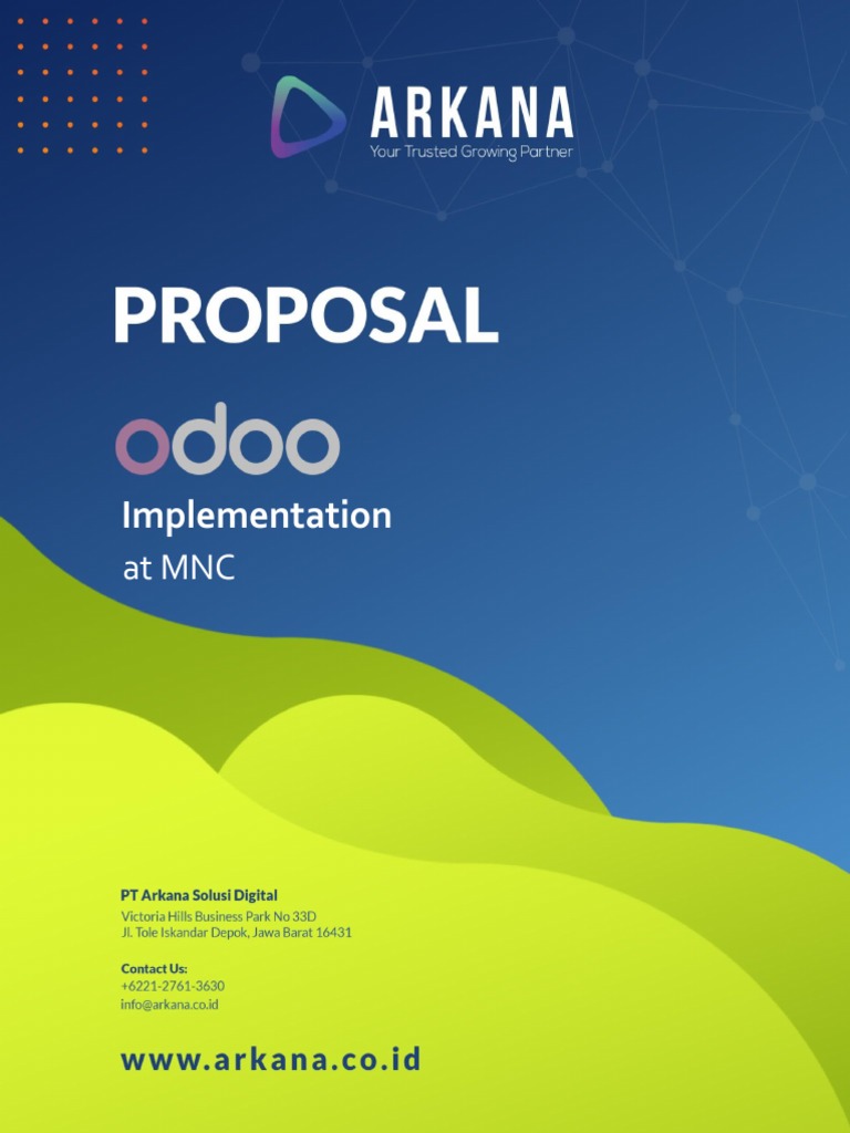 (Rev) Proposal MNC by Arkana | PDF | Inventory | Enterprise Resource ...