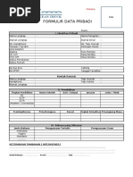 Formulir Data Karyawan | PDF