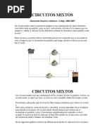 Circuitos Mixtos Eléctricos y Ejercicios Resueltos | PDF | Resistencia Eléctrica y Conductancia ...