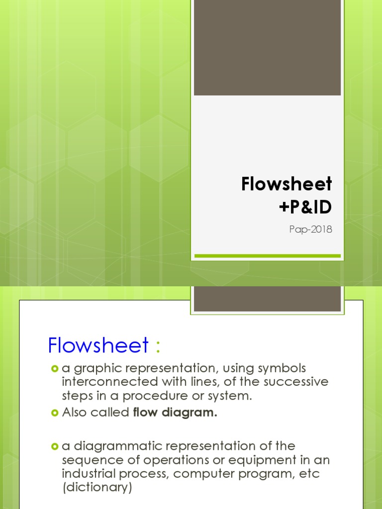 PAP MODUL 2-3 Flowsheet & PID-2018 | PDF | Energy Technology ...