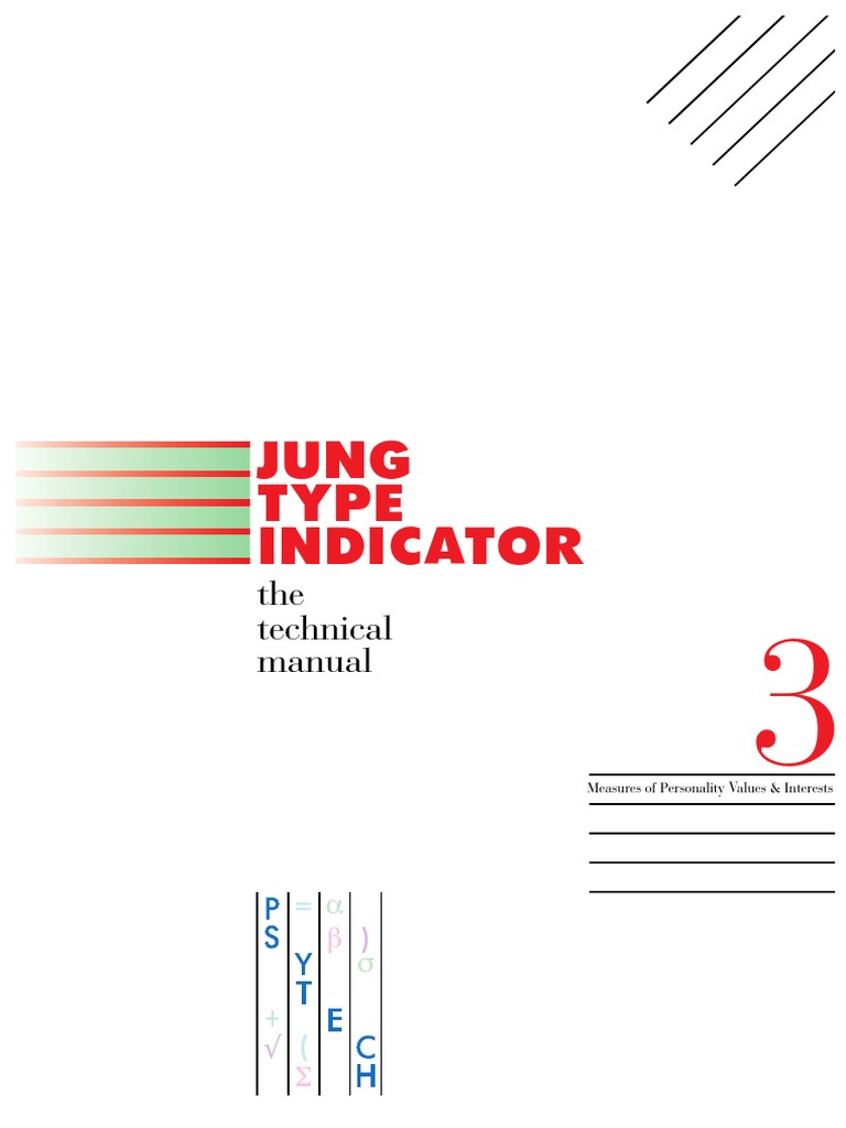 Jung Type Indicator Jti Manuale Tecnico Pdf Personality Type