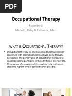 Occupational Therapy's Role in Mental Health Recovery | PDF | Recovery ...