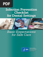 Checklist For NABH Standards | PDF | Infection Control | Infection