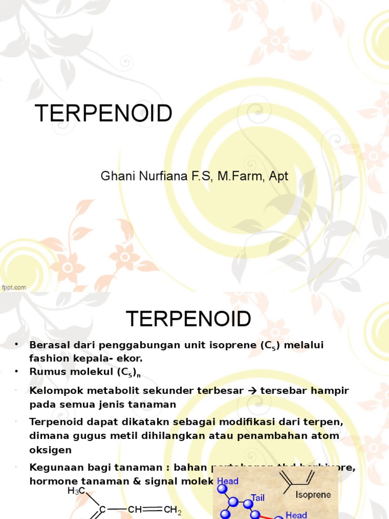 Terpenoid | PDF