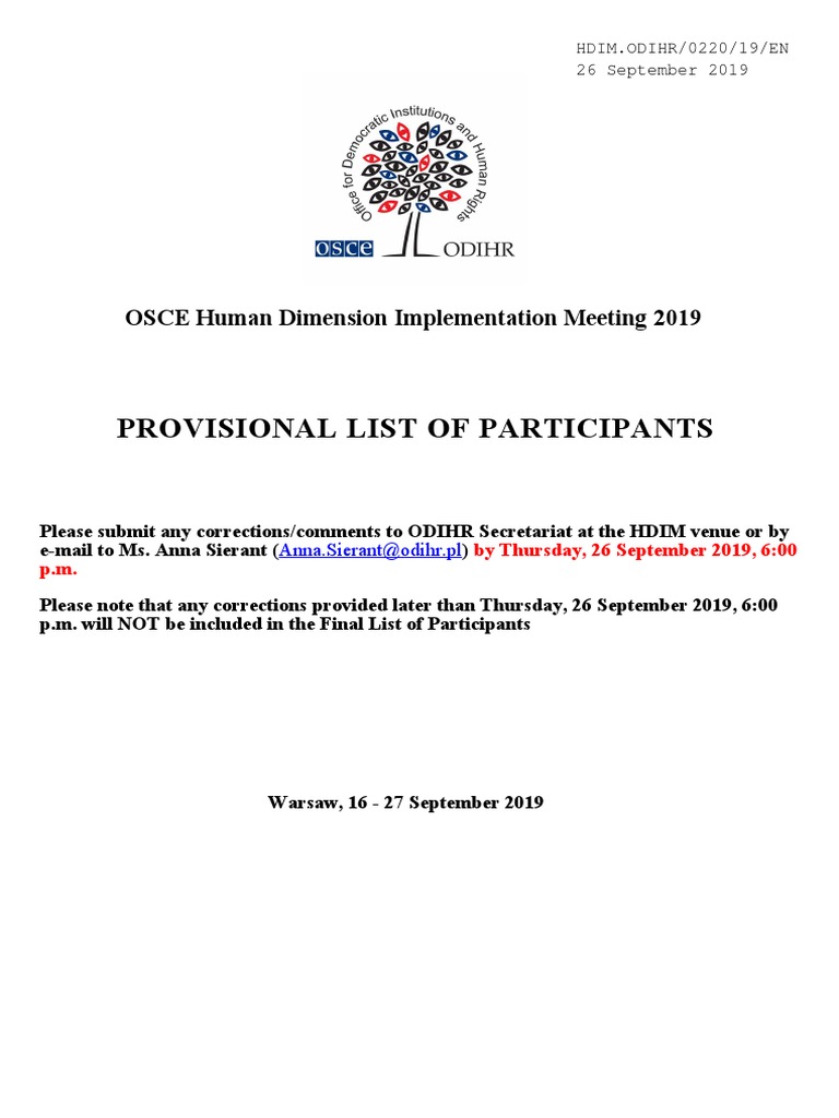 431675 | PDF | Diplomatic Rank | Organization For Security And Co ...