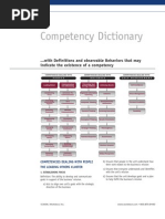 HR's Competency Dictionary | PDF | Competence (Human Resources ...