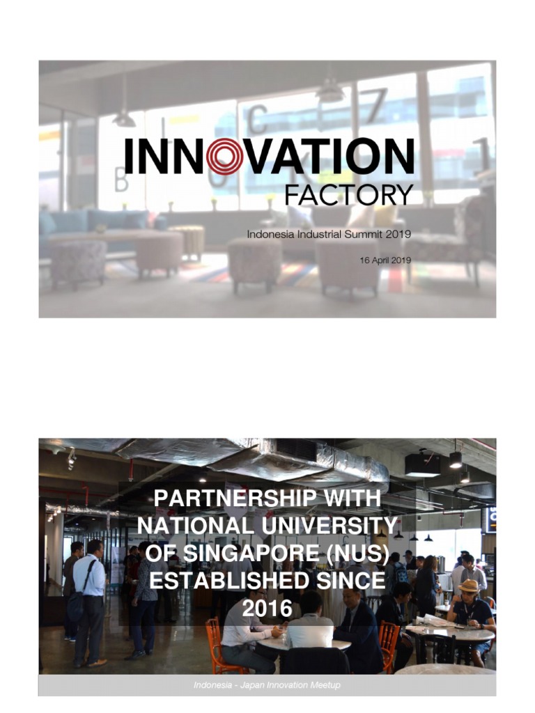 Adrian Lim - Innovation Factory | PDF | Internet Of Things | Startup ...