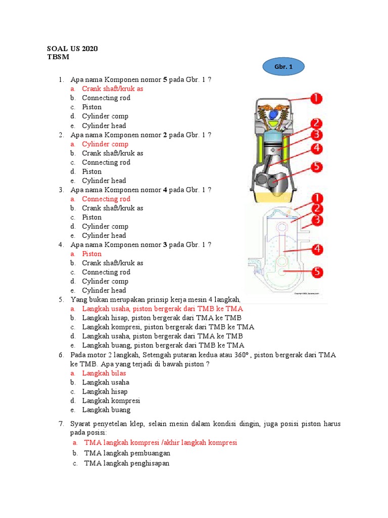 Soal PROD TBSM | PDF