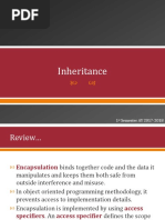 Object Oriented Programming: Class, Objects and Inheritance | PDF | Method (Computer Programming ...