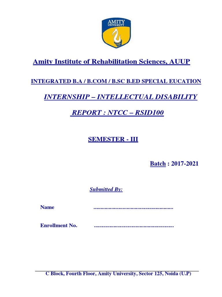 NTCC Cover Page | PDF