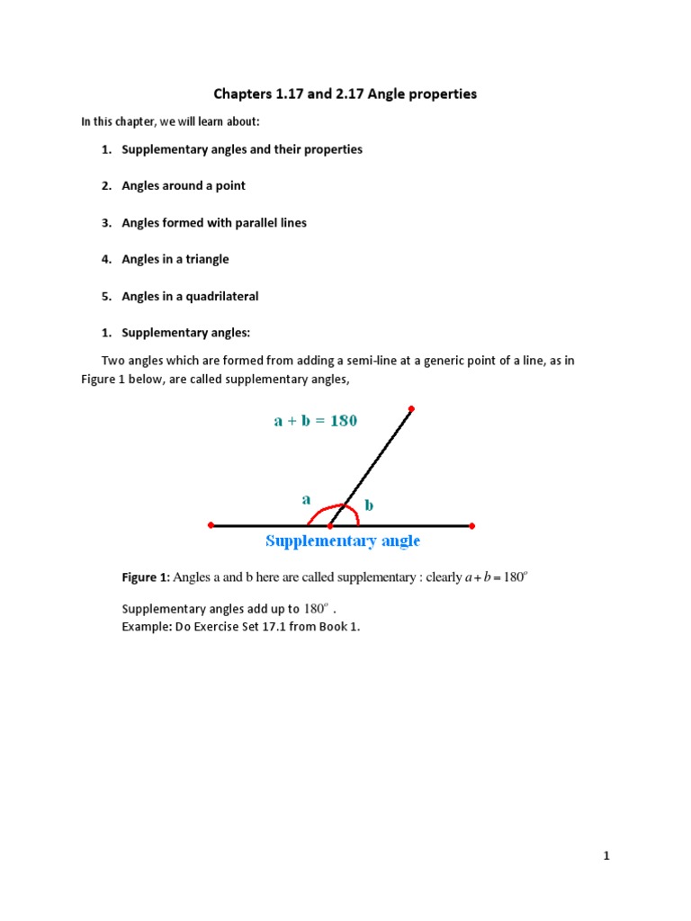 Angle Properties | PDF | Angle | Triangle