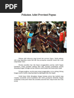 Pakaian Adat Ewer Papua Barat | PDF