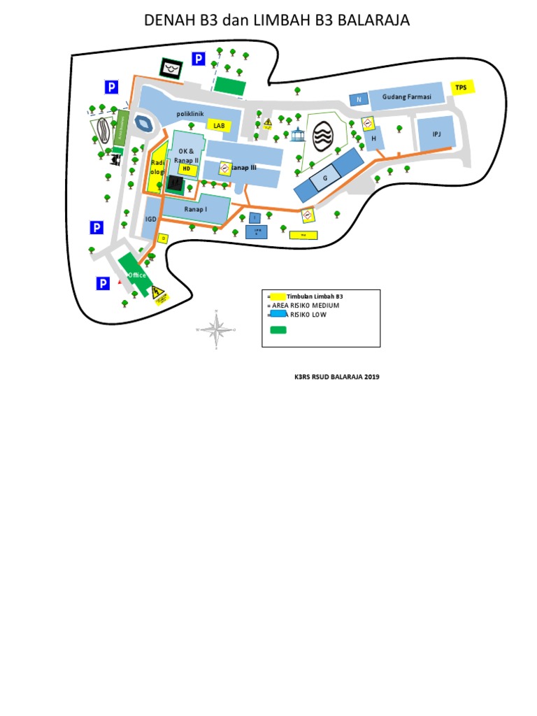 Peta Area Risiko Dan Evakuasi 2019 | PDF