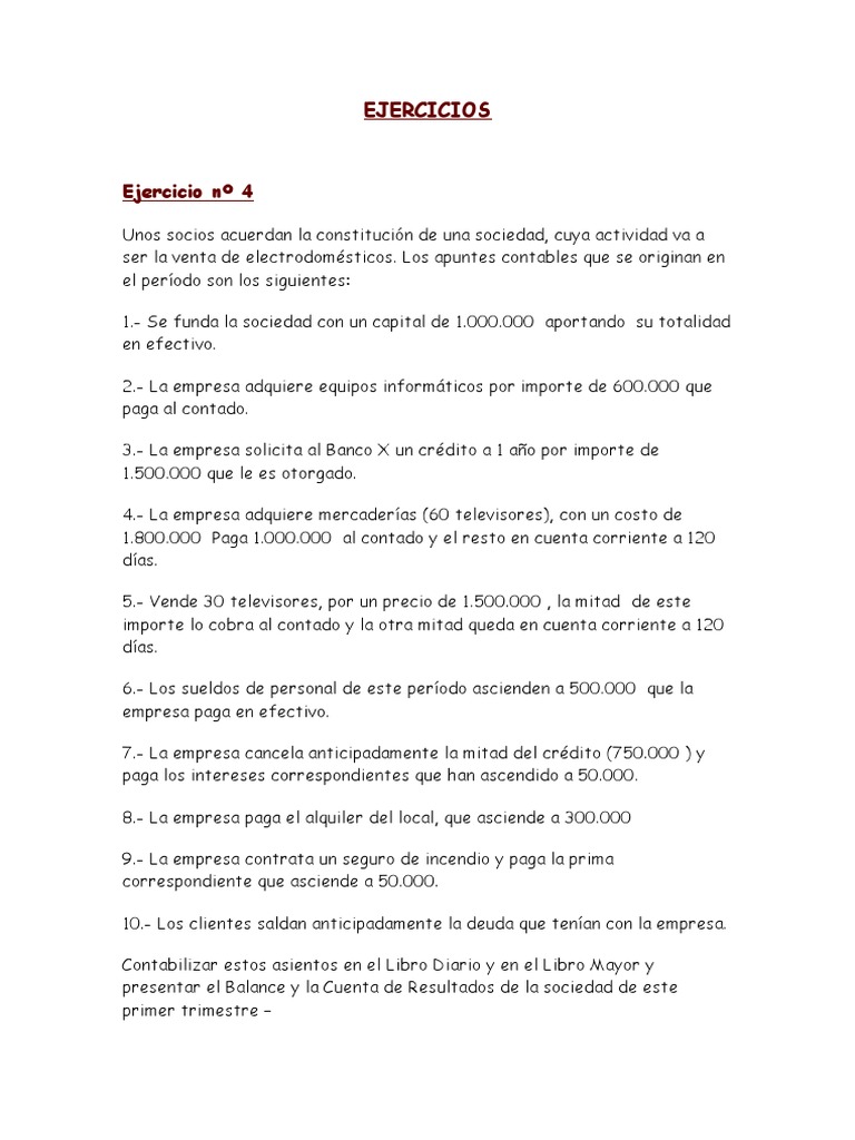 EJercicio Practico 4 | PDF | Business | Economias