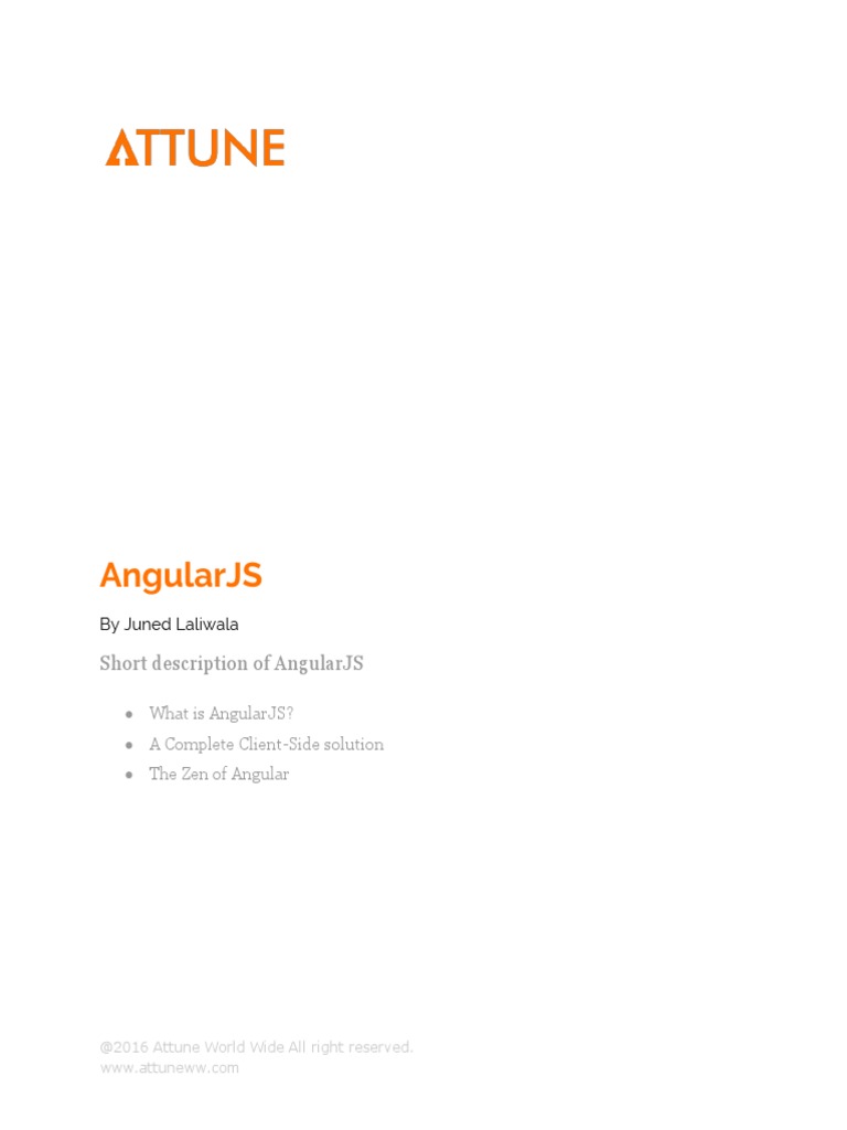 Angularjs | PDF | Angular Js | Model–View–Controller