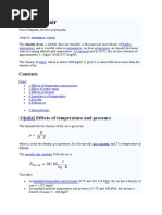 Air Density Table | PDF | Density | Atmospheric Pressure