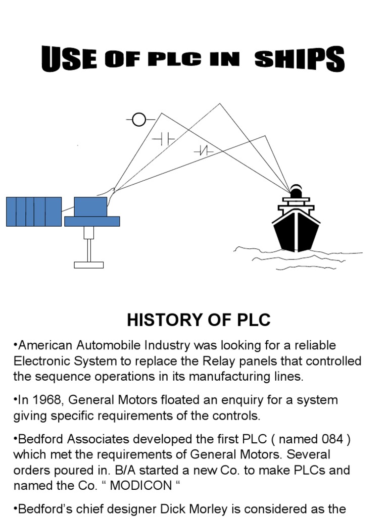 PLC Use in Ships | PDF | Programmable Logic Controller | Switch