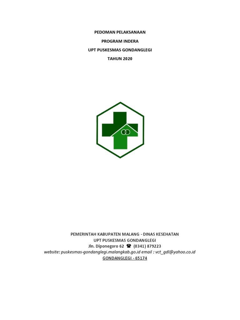 Pedoman Program Indera | PDF