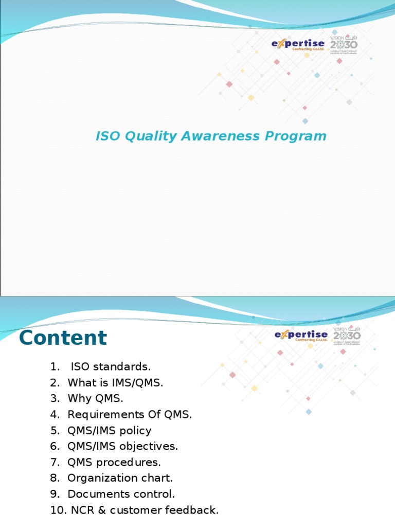 ISO 9001 Presentation | PDF | Quality Management System | Iso 9000