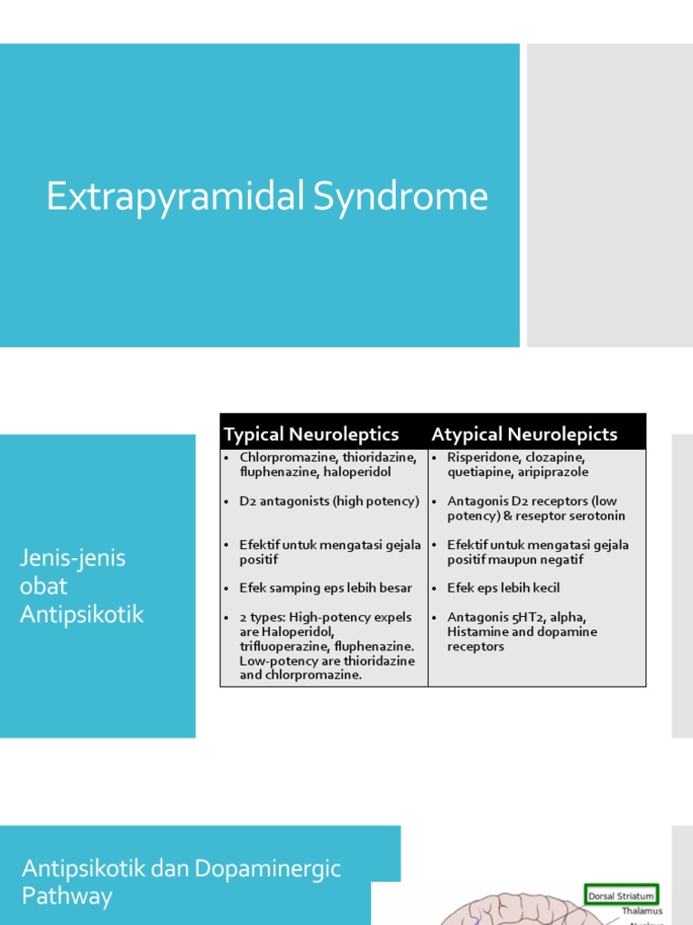 Extra Pyramidal Syndrome | PDF