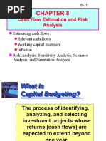 Cash Flow Estimation and Risk Analysis | PDF | Capital Budgeting | Beta ...
